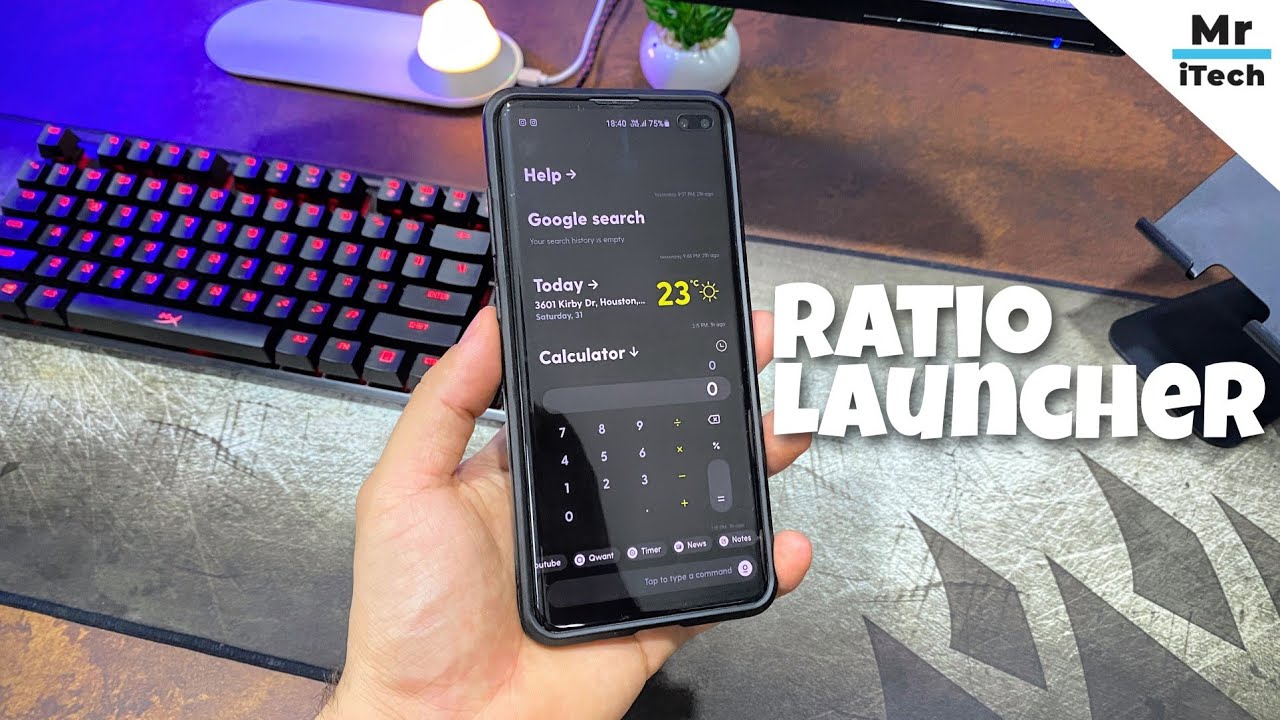 Ratio Launcher: A Launcher minimalista PERFEITA! - YouTube