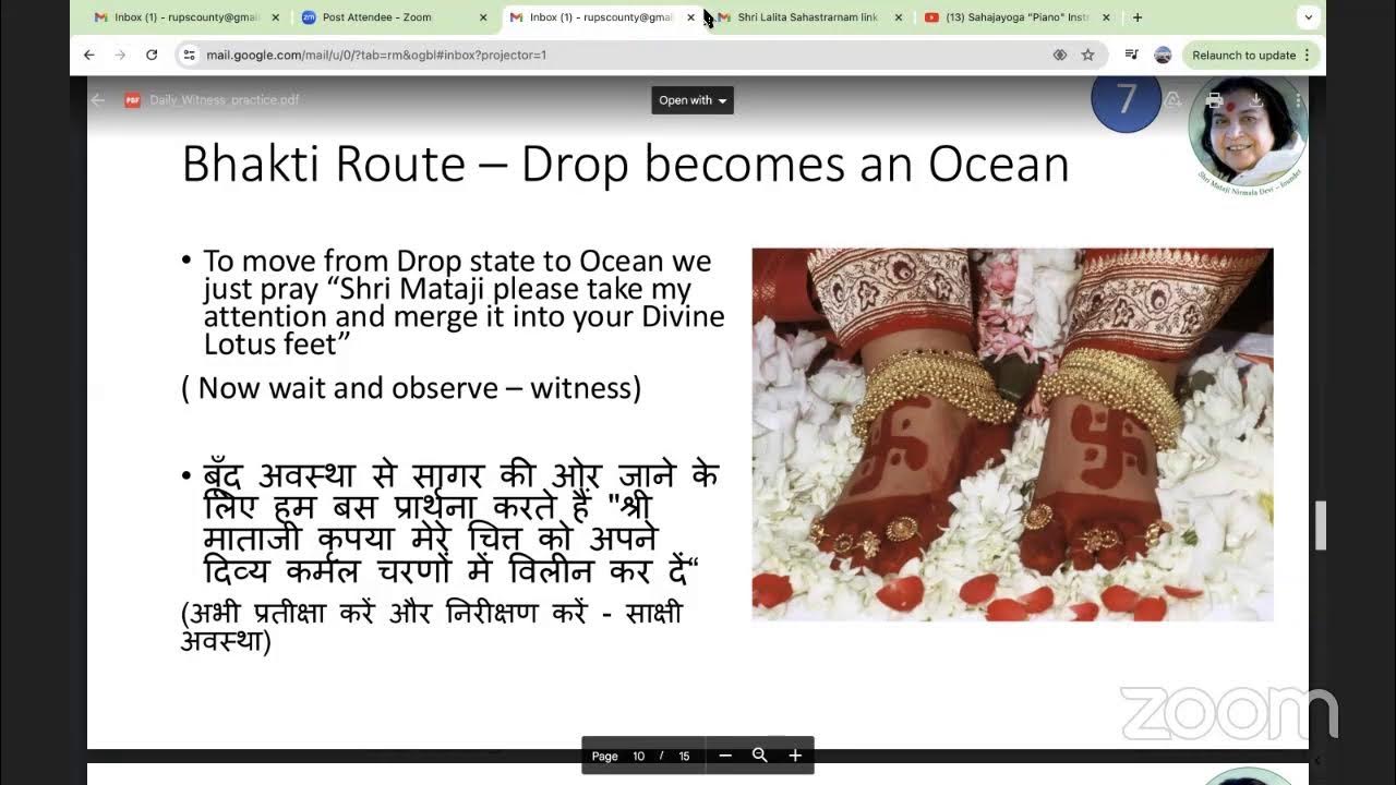 Virat Daily Meditation 1AUG2024 Witness Practice 1pm - YouTube