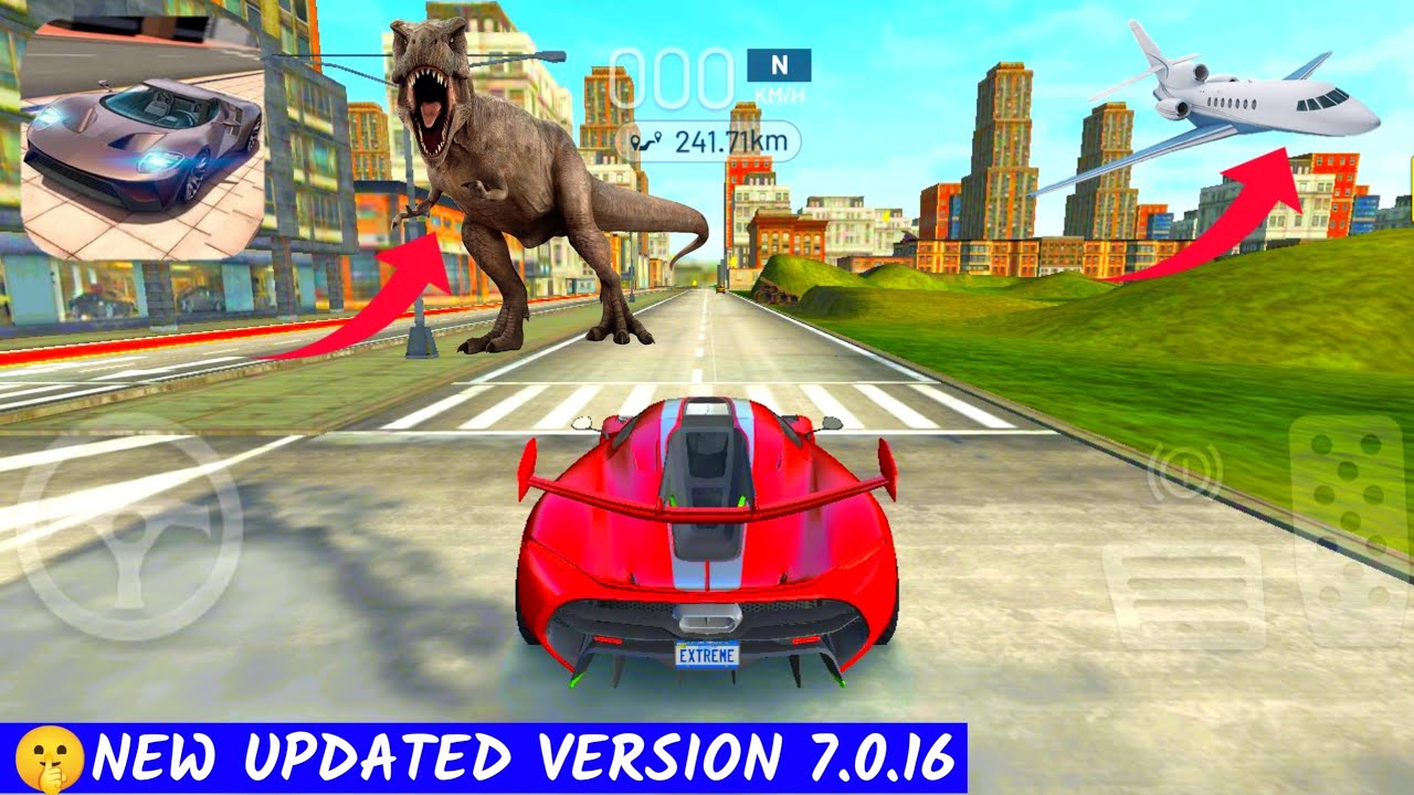 😱 Extreme Ride Recing Driving Simulator Game | Added New Airoplane ...