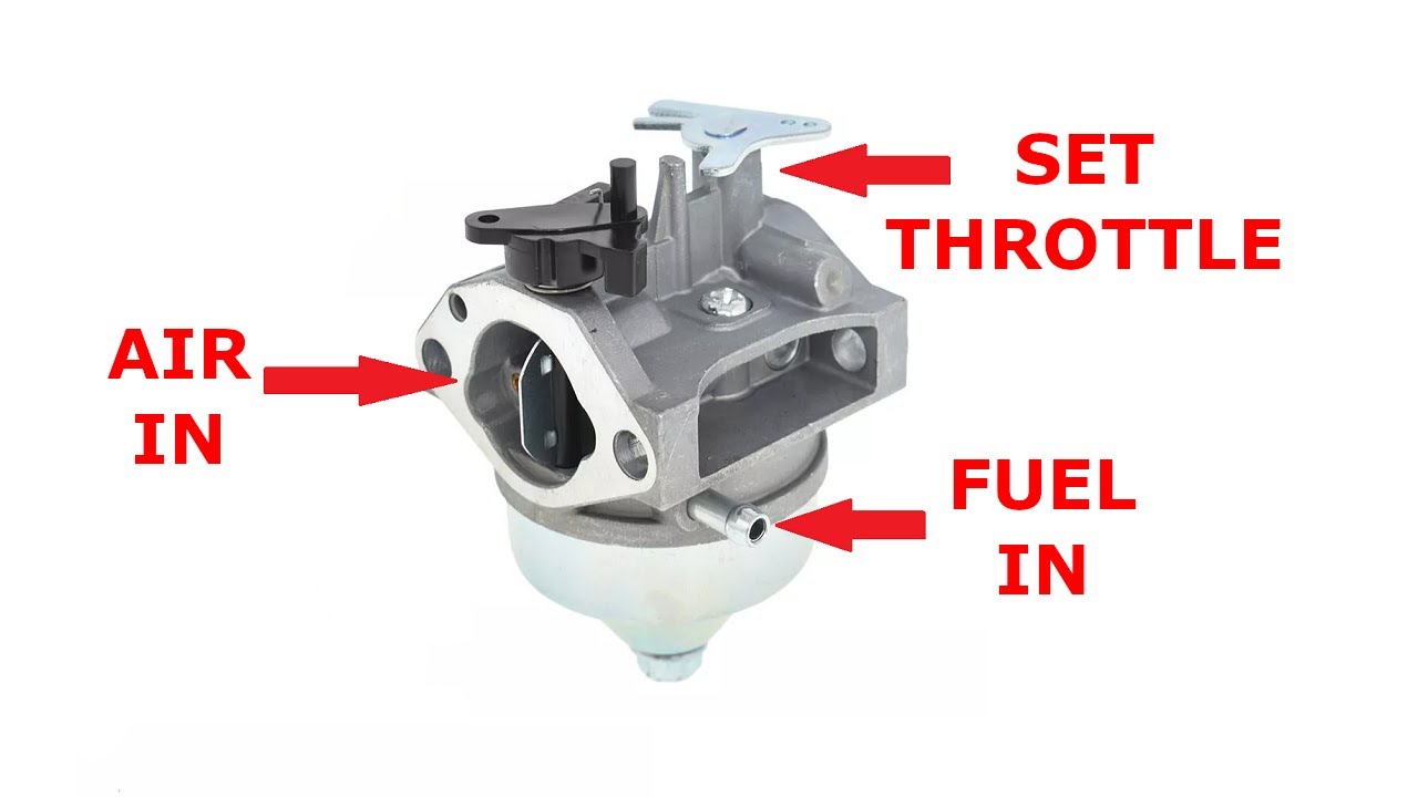 How a Small Engine Carburetor Works - YouTube