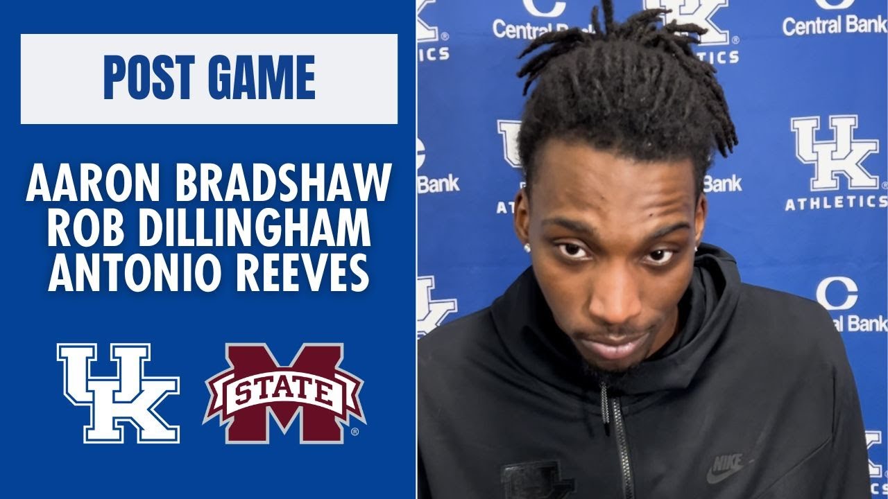 Kentucky basketball players discuss 90-77 win over Mississippi State ...