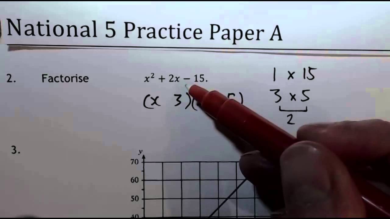 N5 Practice Paper A(1): Q2 - YouTube