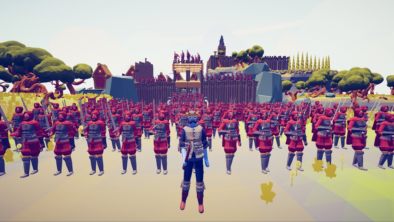 CAN 150x MEDIEVAL SOLDIER PROTECT KING? - Totally Accurate Battle ...