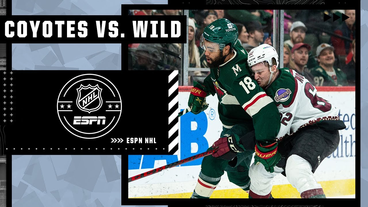 Arizona Coyotes at Minnesota Wild | Full Game Highlights - YouTube