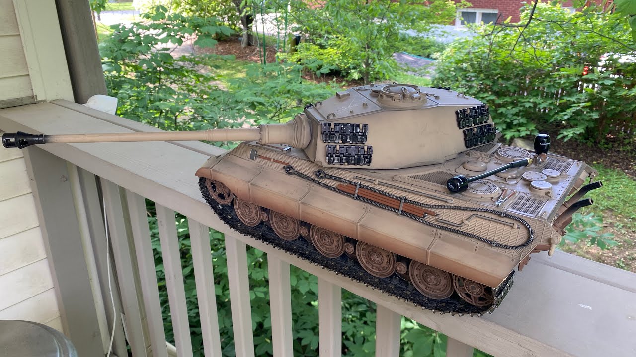 Tiger II Rush Tank Solo Stubby Antenna - YouTube