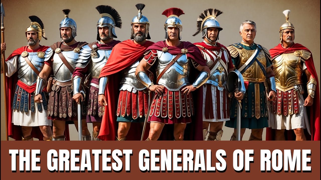 The 10 Greatest Generals in Roman Military History - YouTube