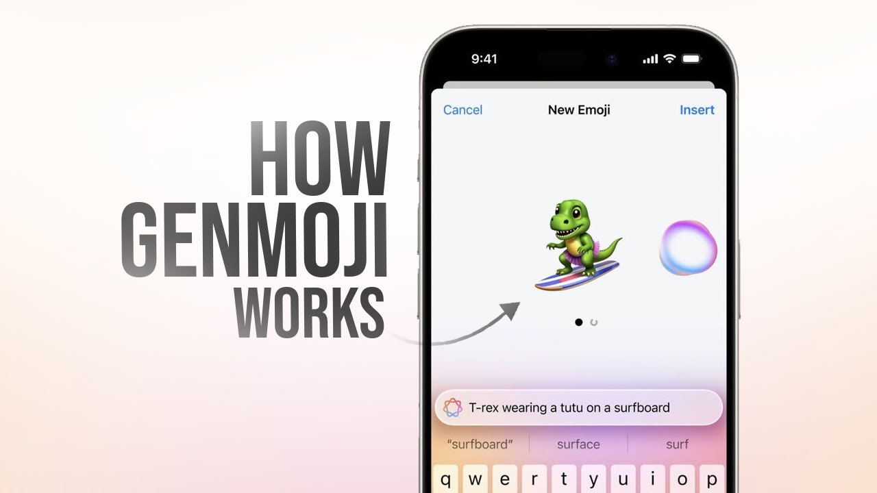 How to Use Genmoji on iPhone (explained) - YouTube