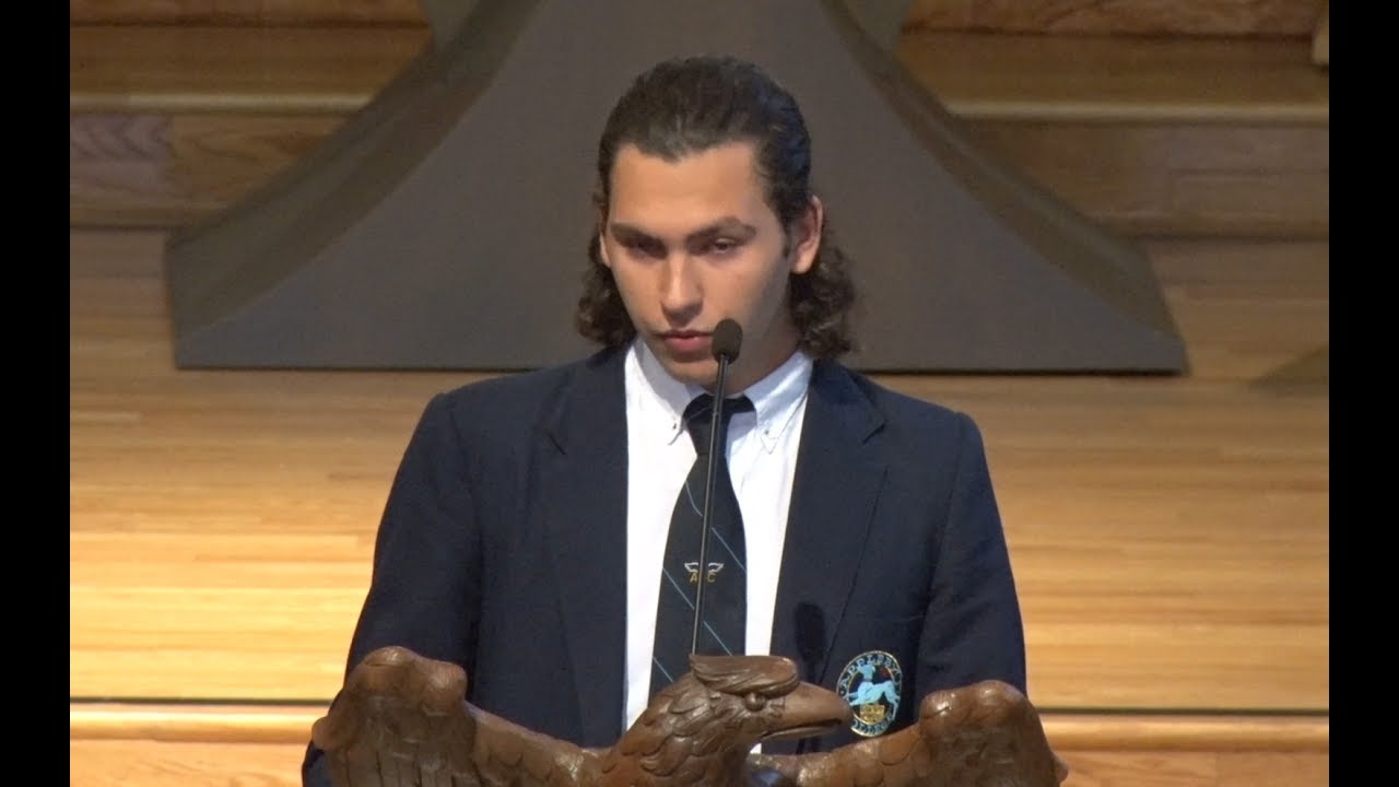 Lucas Paletta - Chapel Speech, June 7, 2017 - YouTube