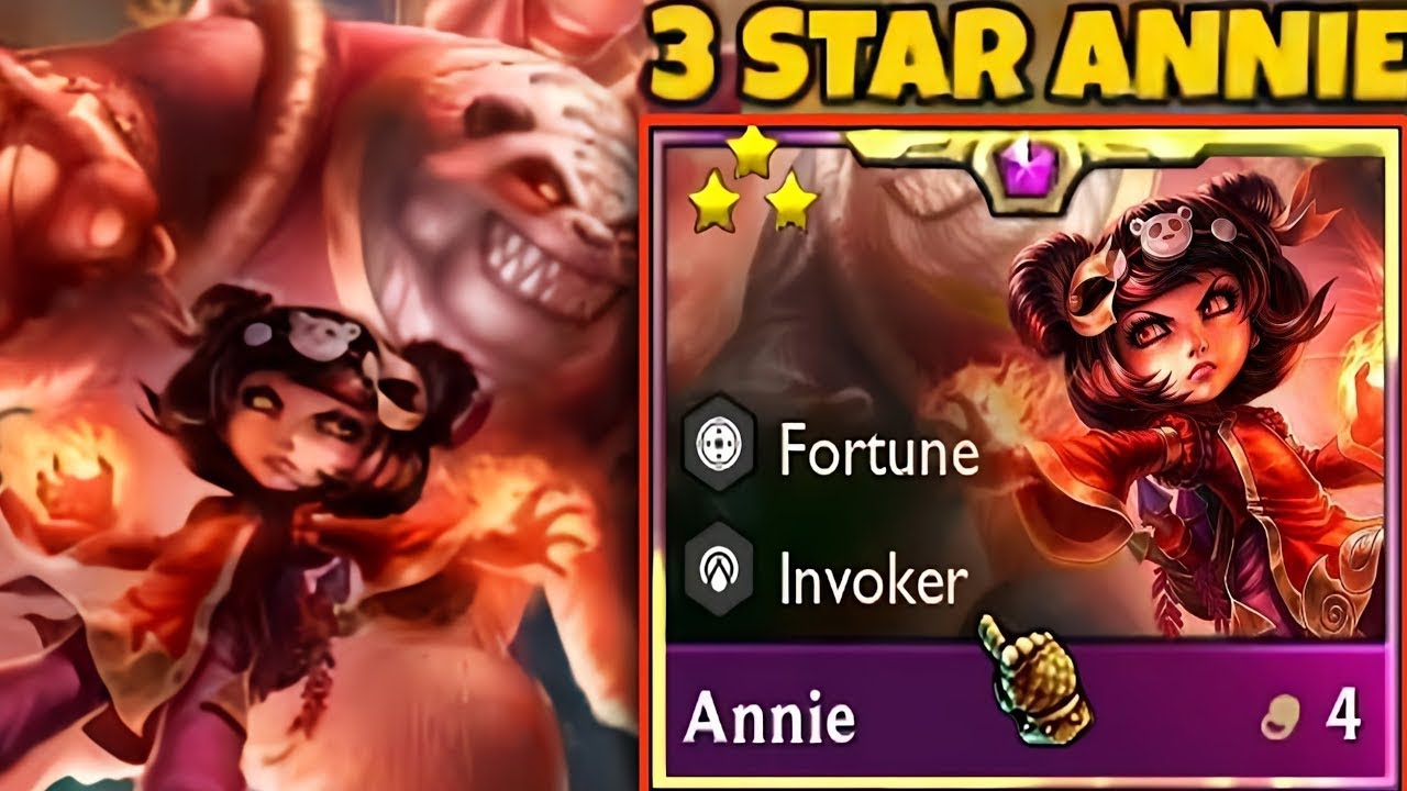 【TFT】ANNIE 3☆ LINH VẬT TOP 1 CỦA EM RÔ !!! - YouTube