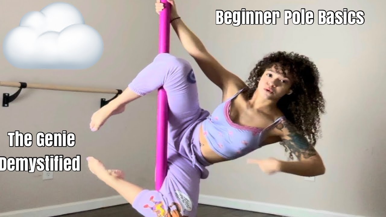 Beginner Pole Basics: The Genie | 3 tips for getting into the genie - YouTube