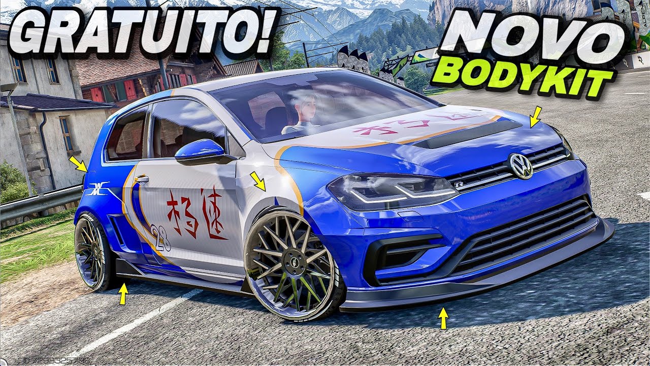 NOVO BODY KIT DE GRAÇA, COMO PEGAR? GOLF R DO SONNY NFS MOST WANTED ...