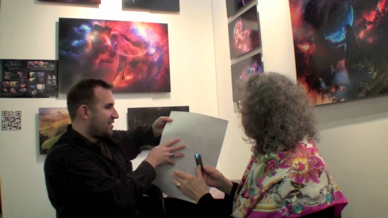 Fine Art Magazine - Interview with Jesse Newman - YouTube