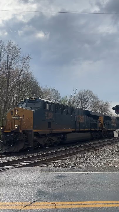 CSX B158-26 Empty Coke Express Train from Creston, Ohio 4/27/2024 #train #csx #railroad #shorts ...