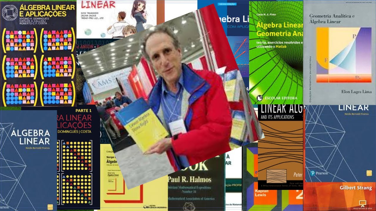 ÁLGEBRA LINEAR DO SHELDON AXLER | UM LIVRO SEM REFERÊNCIAS - YouTube