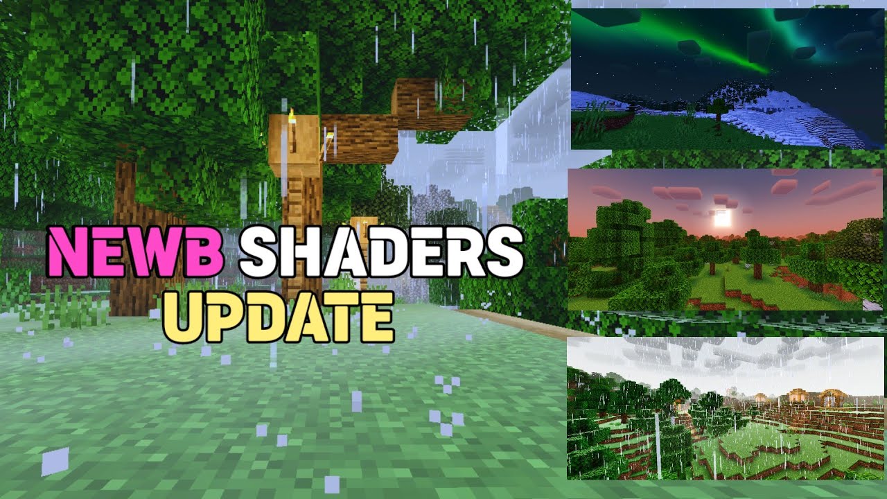 NewB Shaders v15.10 (Update) para Minecraft PE 1.20+ BETA e OFICIAL ...