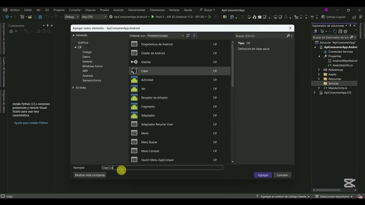 Consumo de api rest para interacción de app móvile y servicios web - YouTube