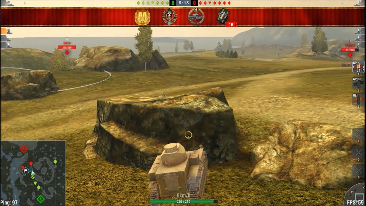 [WoT Blitz] T2 Medium - ACE | Old Map - YouTube