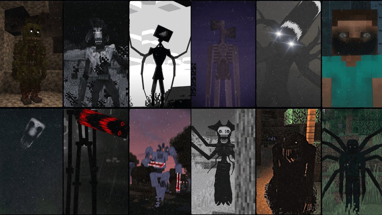 Minecraft 2025 Horror Mods JumpScare - YouTube