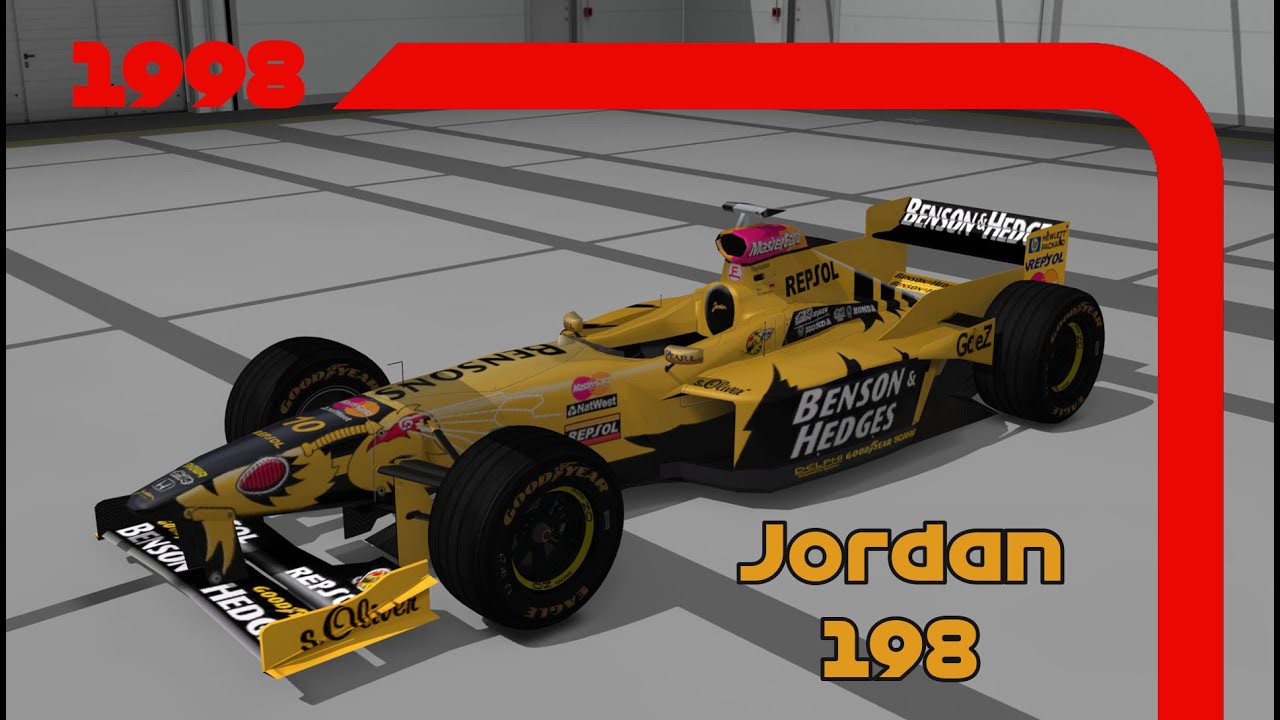 Jordan 198 at Red Bull Ring - Assetto Corsa Formula One 1998 - YouTube