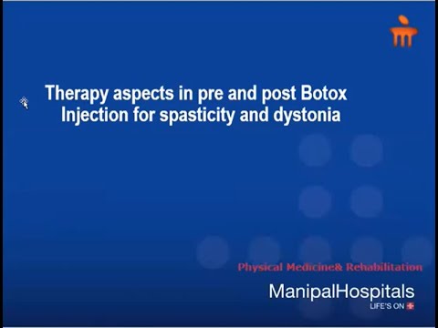 THERAPEUTIC ASPECTS PRE & POST BOTULINUM TOXIN INJECTION IN SPASTICITY ...