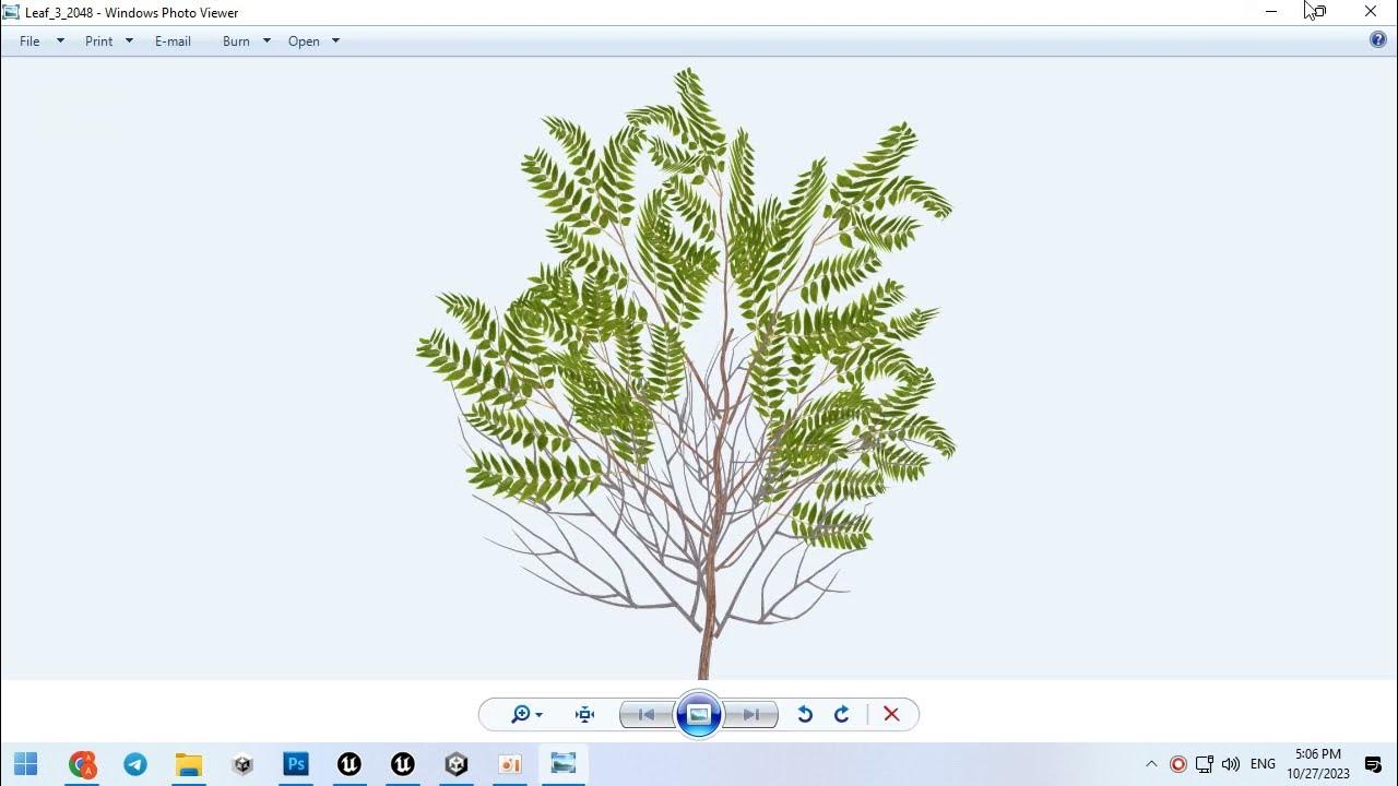 How to Optimize Leaf Texture for Unity - YouTube