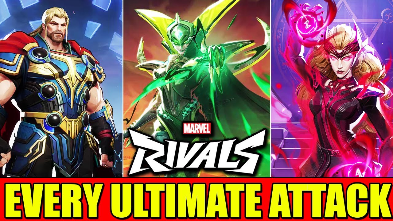 Marvel Rivals Every Ultimate Attack Super Move - YouTube