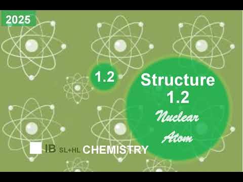 IB Chem Structure 1.2 Nuclear Atom Note SL + HL #IB #ibchemistry - YouTube