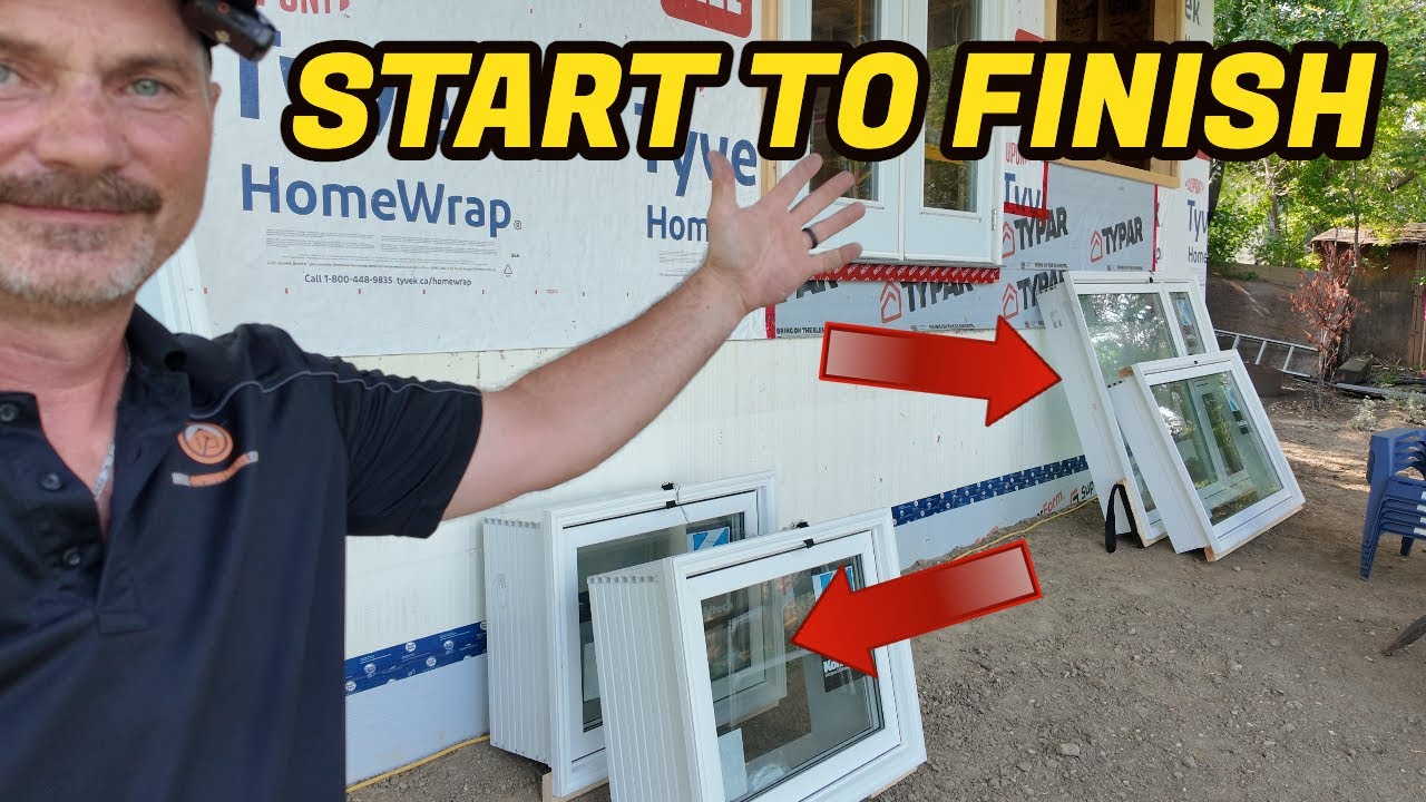 How To Install Vinyl Windows (Complete Guide) - YouTube