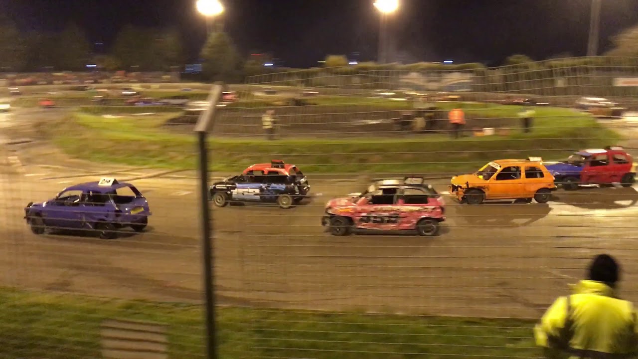 Birmingham Wheels Raceway Champion Of Champions Junior Bangers Heat ...
