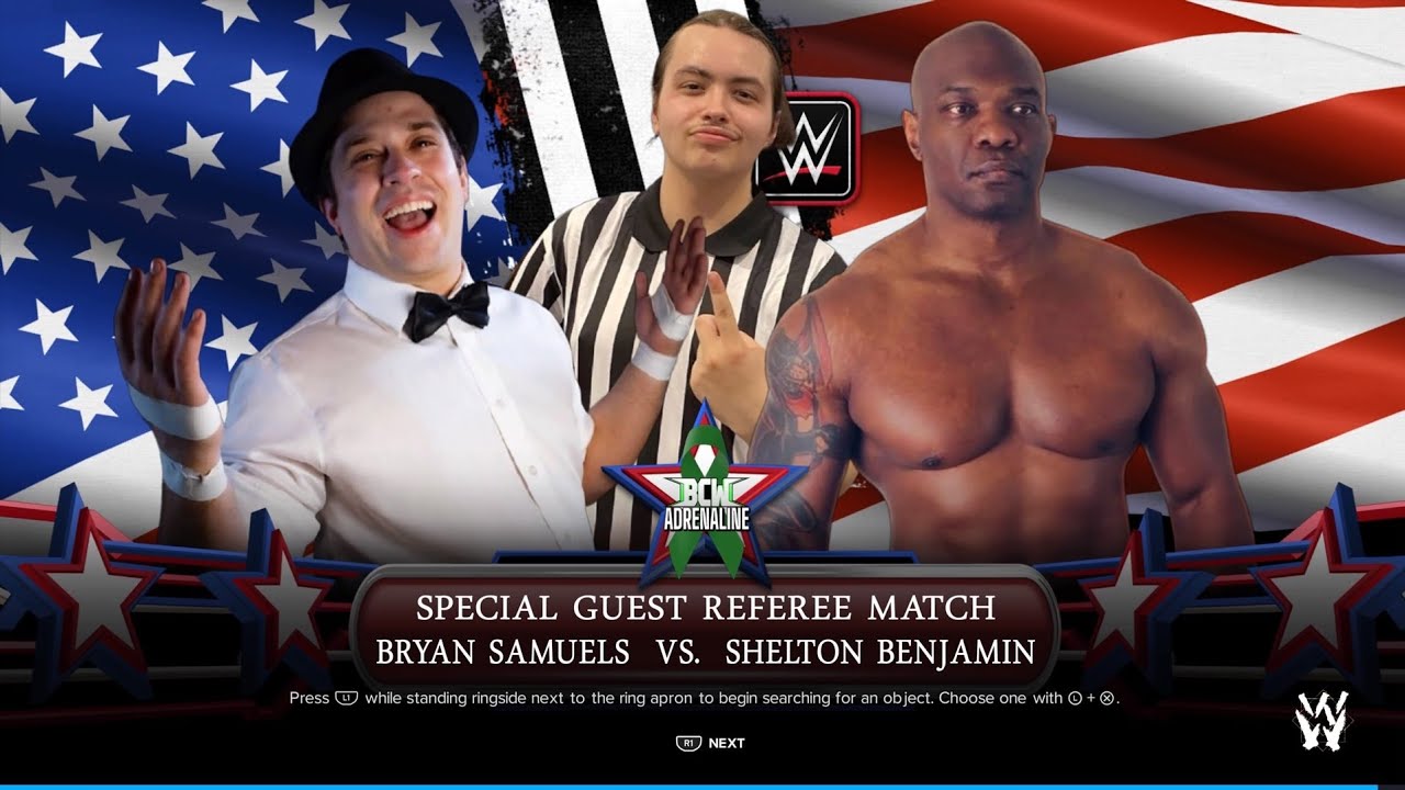 [BCW: Adrenaline (Ep.31) Post-Show] Bryan Samuels vs Shelton Benjamin ...