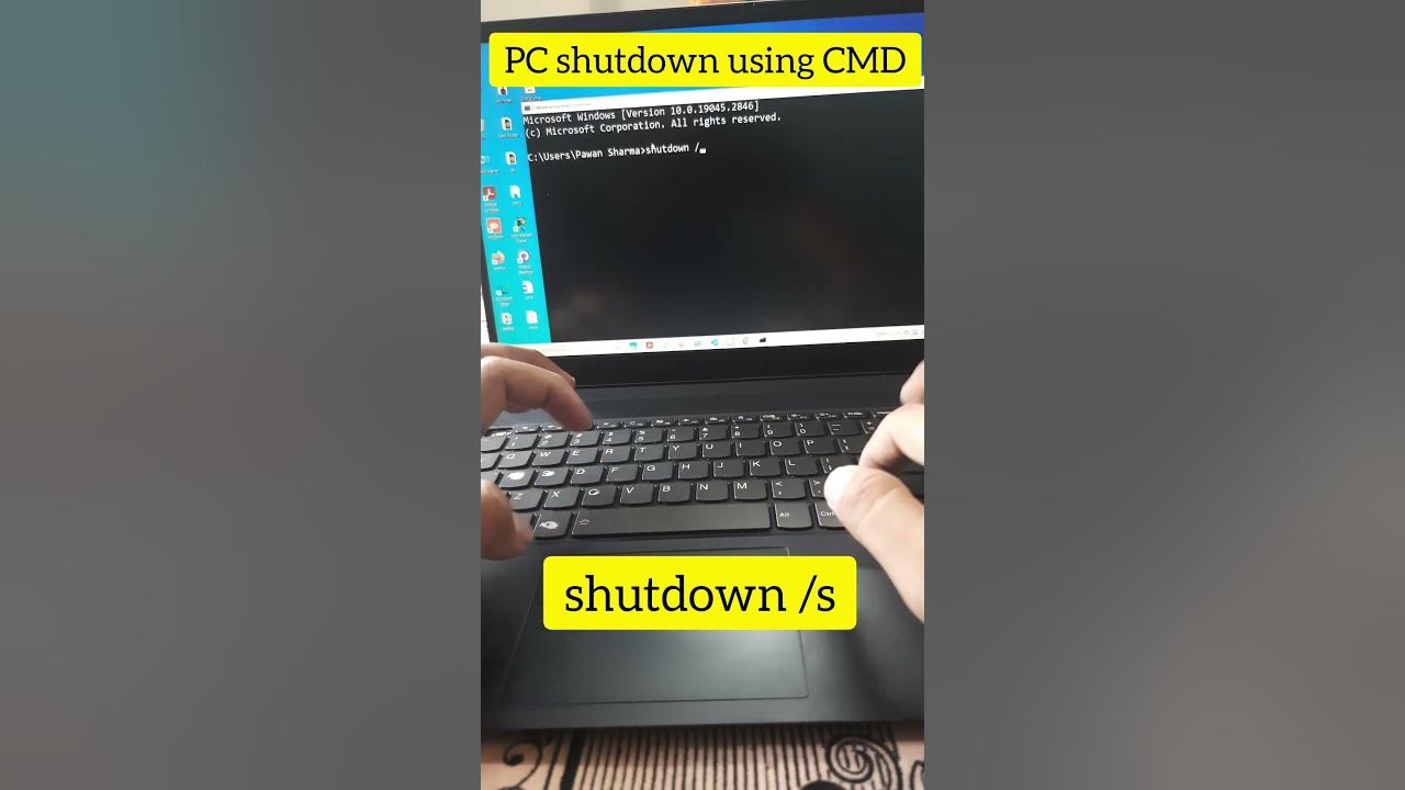 How to Shutdown Your Friend's Computer with CMD: A Hilarious Prank ...