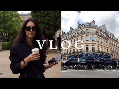 VLOG. Paris Günlüğü 1. Eski rutinlerim, yeni sevdiğim yerler. Polene & market alışverişi.