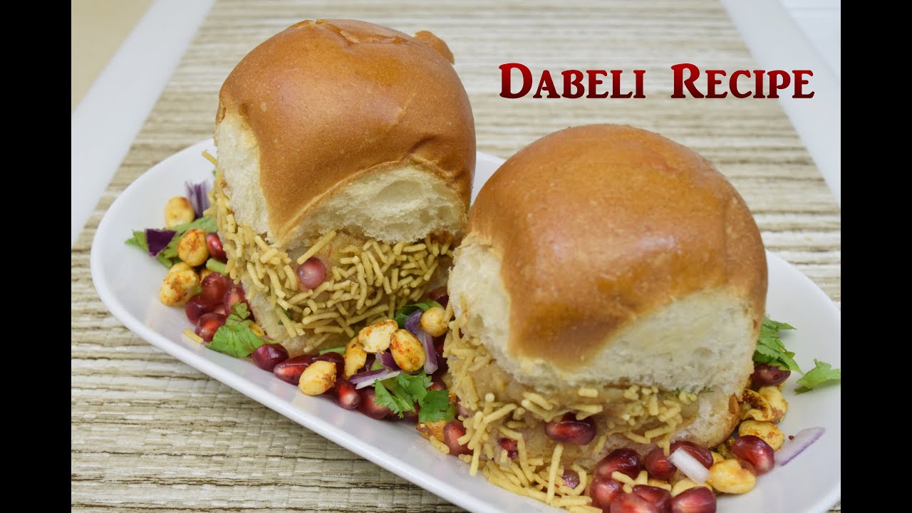 Dabeli Recipe | Kutchi Dabeli | Indian Street Food Recipes - YouTube
