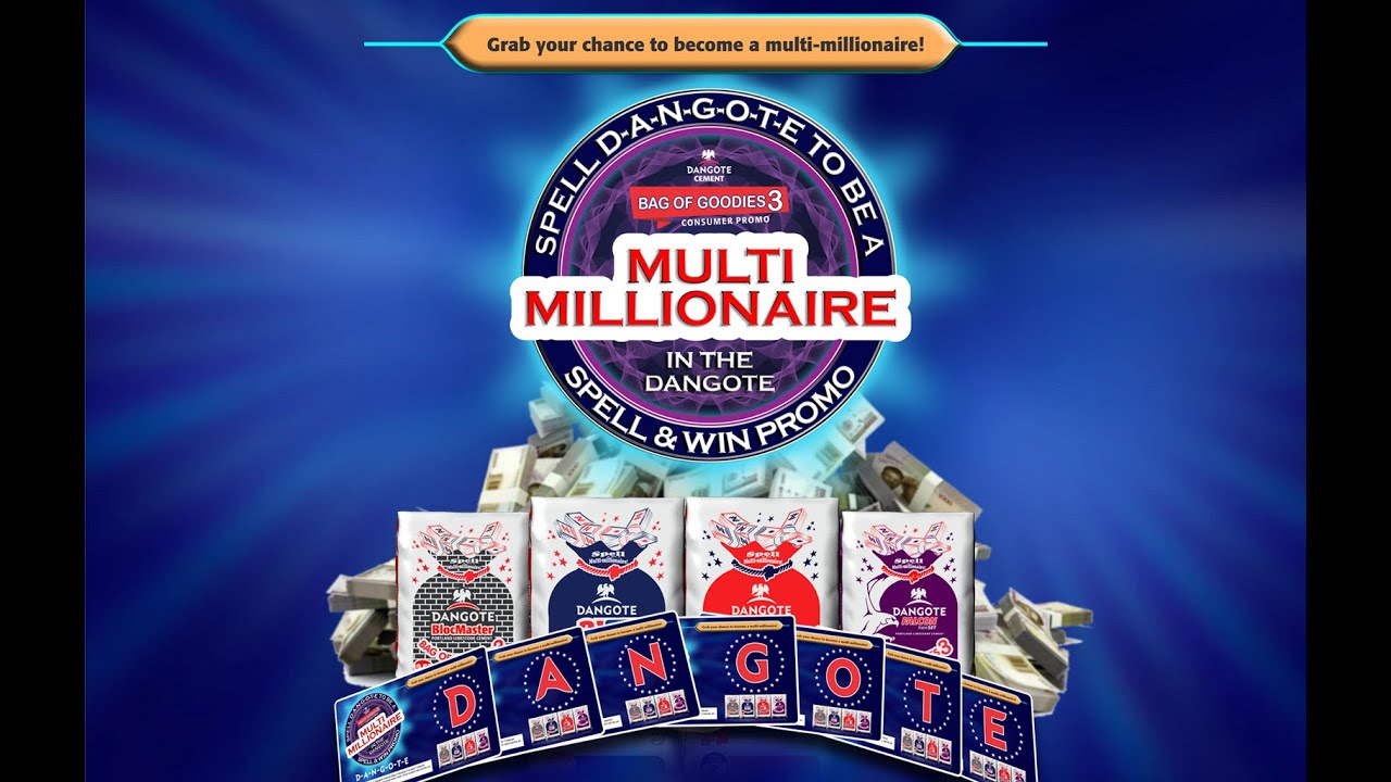 Dangote Cement Bag of Goodies 3 - Spell "D-A-N-G-O-T-E" & Be A Multi ...