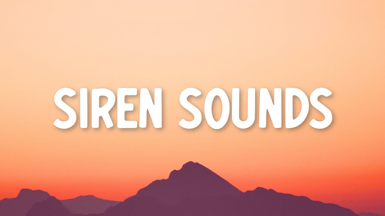 Tate McRae - Siren sounds (Lyrics) - YouTube