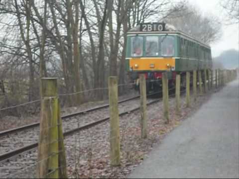 BR class 107 DMU on the Avon Valley Railway part 2 - YouTube