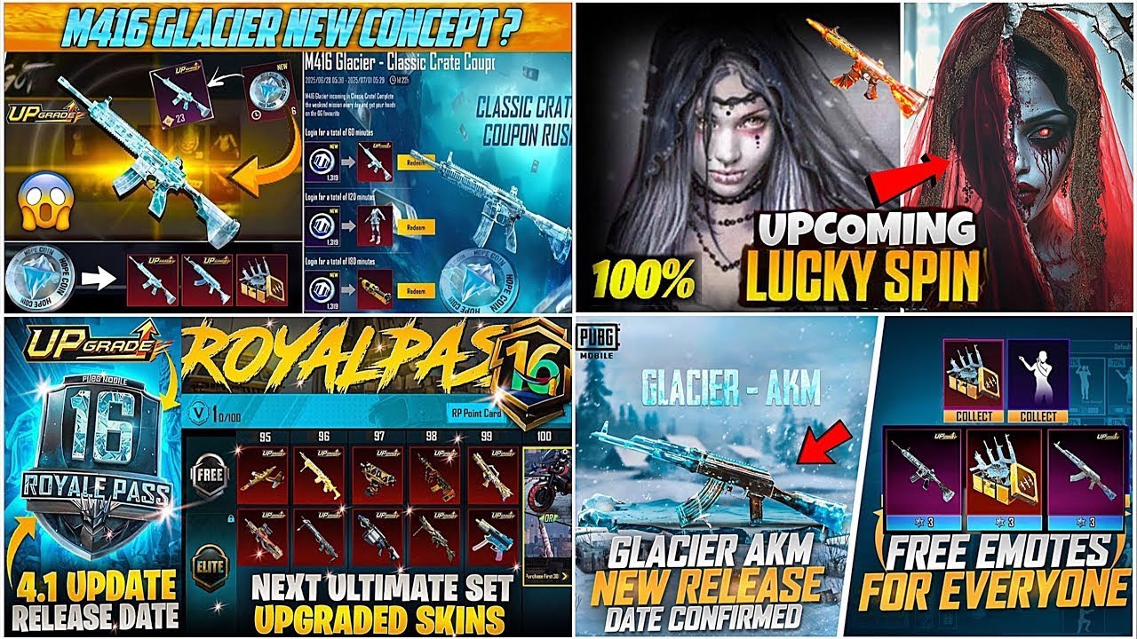 😱A16 Royal PASS LEAKS | 1 TO 100 RPREWARDS | v4.1 NEW PRIZE PATH |v4 ...