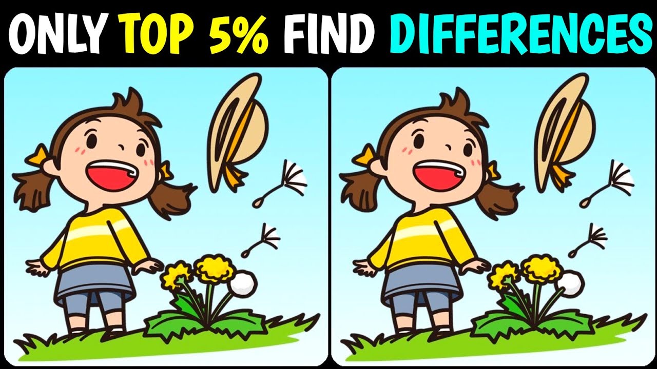 【Spot the difference】 10 mins brain exercise !Find the difference game for genius #338 | Brain ...