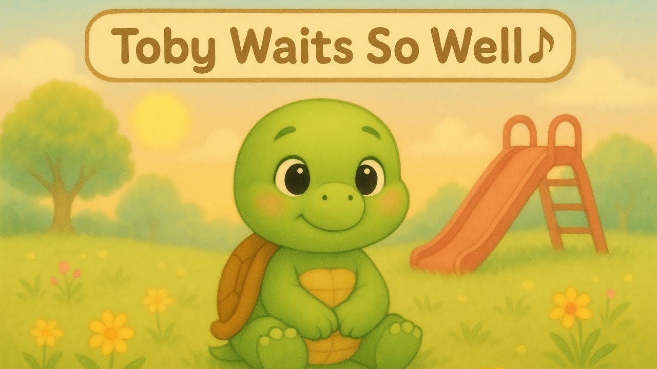 Toby Waits So Well! | Patience Song for Toddlers - YouTube