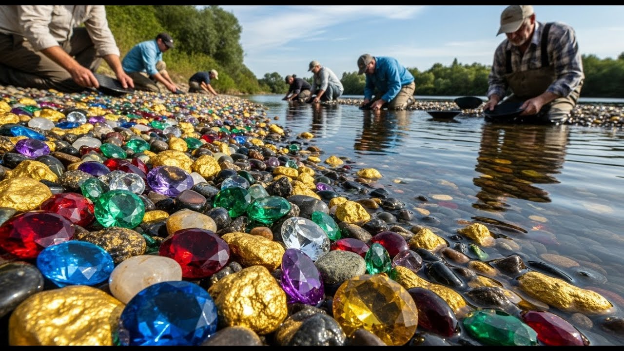 This River Turned Into a Real-Life Treasure Hunt - YouTube