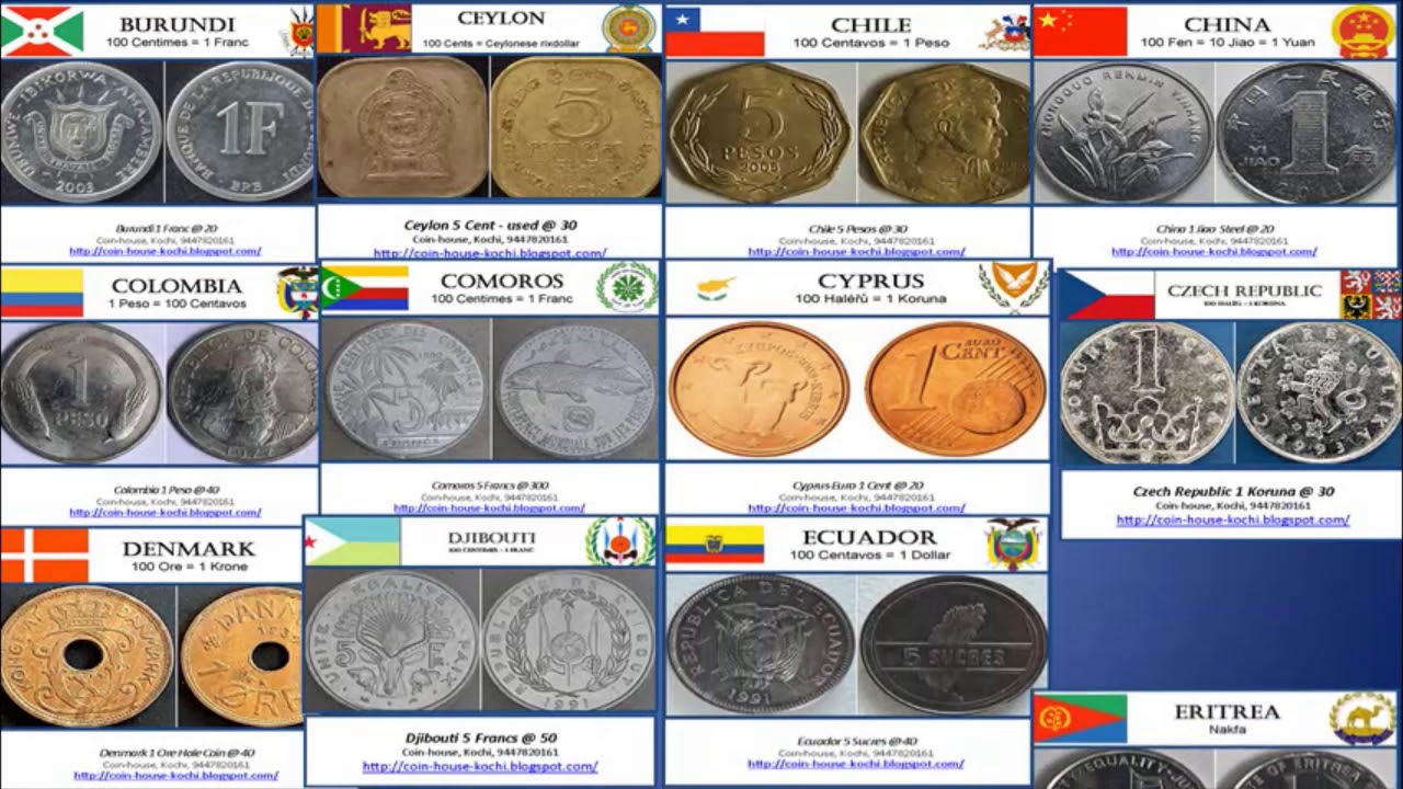 MY 200 FOREIGN COUNTRY COIN ALBUM - YouTube
