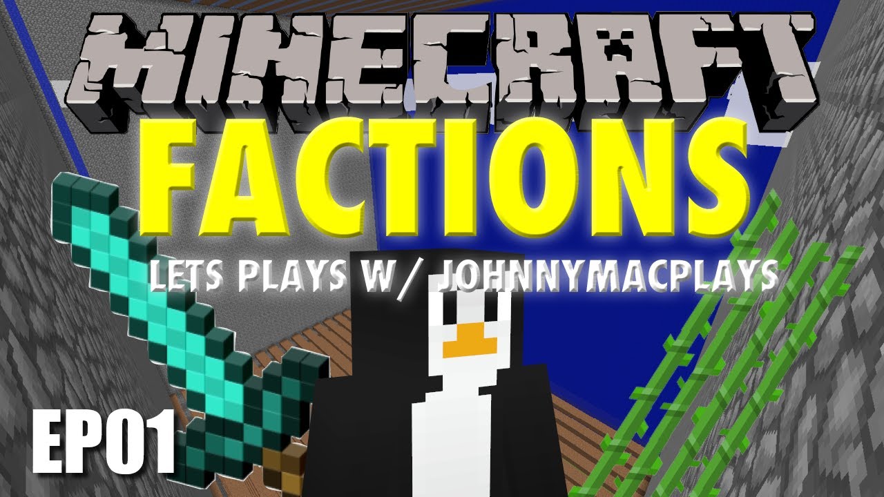MINECRAFT FACTIONS SURVIVAL SERIES EP 1! THE BEGINNING - YouTube