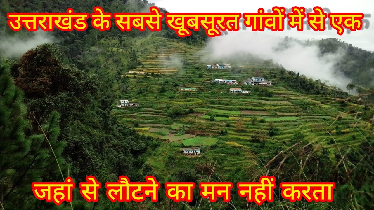 One of the most beautiful villages of Uttarakhand. village badiyon ...