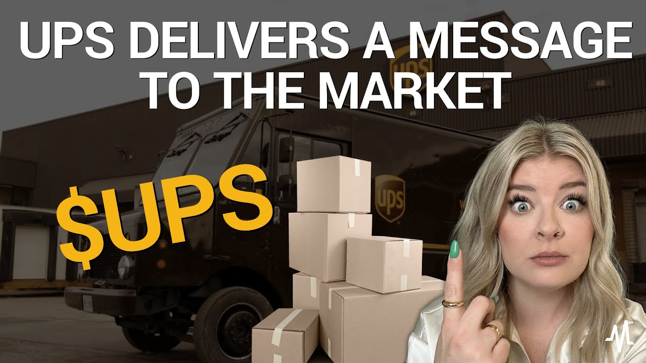 UPS Delivers a Message to the Market, Economy - YouTube