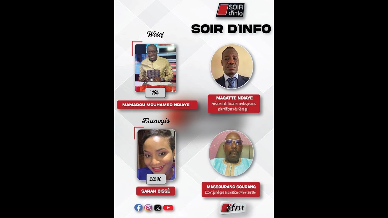 🚨TFM LIVE : Soir d´infos du 03 Juin 2024 - YouTube