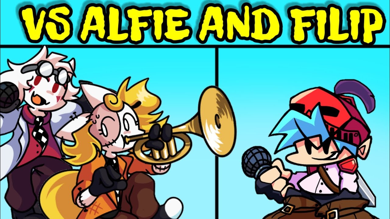 Friday Night Funkin' VS Alfie and Filip | Skalloween Spectracle (FNF ...
