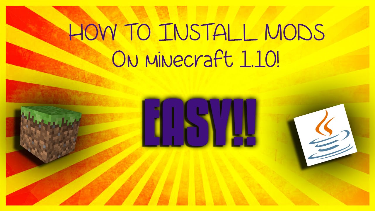How to download minecraft mods windows 10 - YouTube