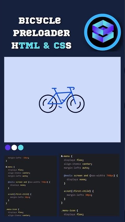 🚲Bicycle Preloader🚲#html#css#youtubeshorts#youtube#youtuber#viral#shorts#marketing#animation#sub ...