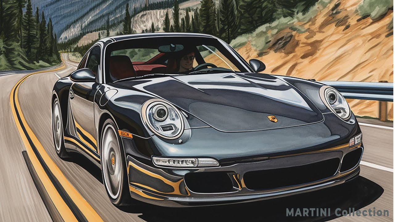 MARTINI collection - 2004 Porsche 996 Carrera 4S - Views - YouTube