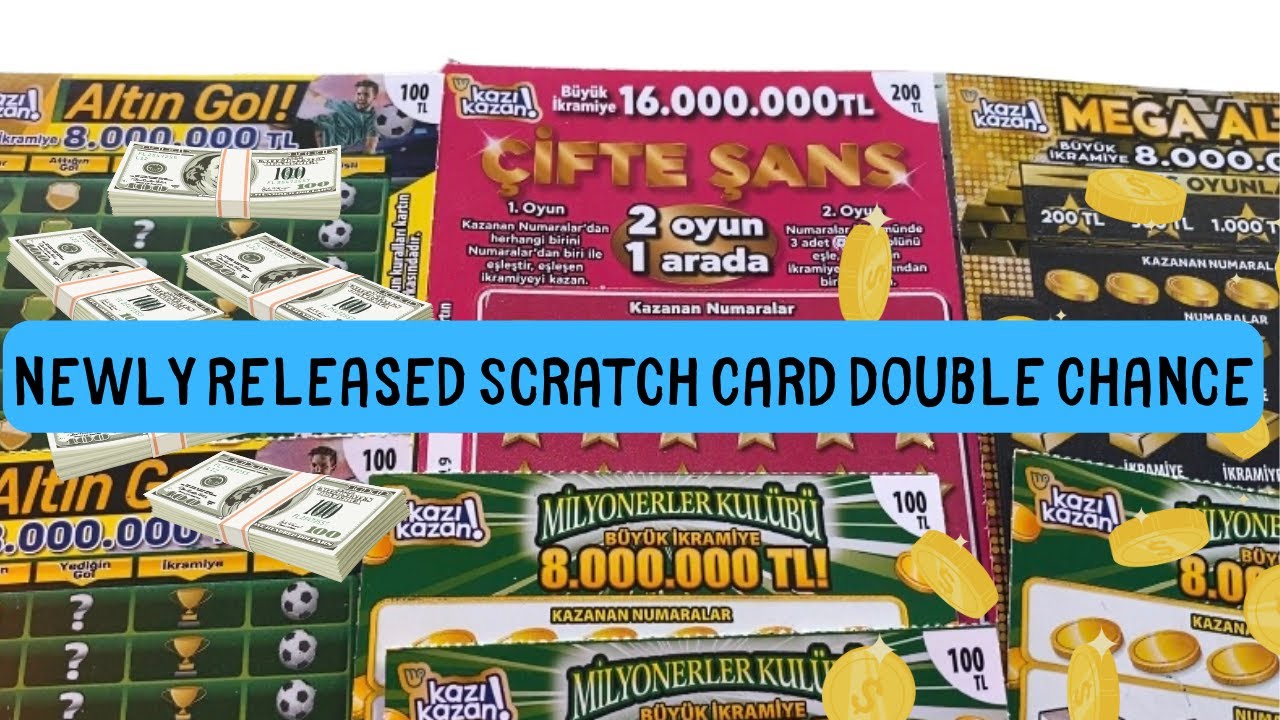 Winning on the Newly Released Double Chance Scratch Card Worth 200 TL ...
